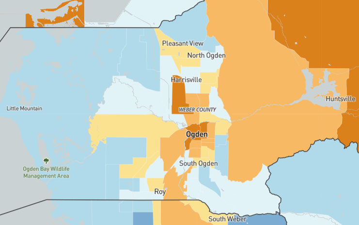 Central Ogden census response rates among the lowest along the Wasatch ...